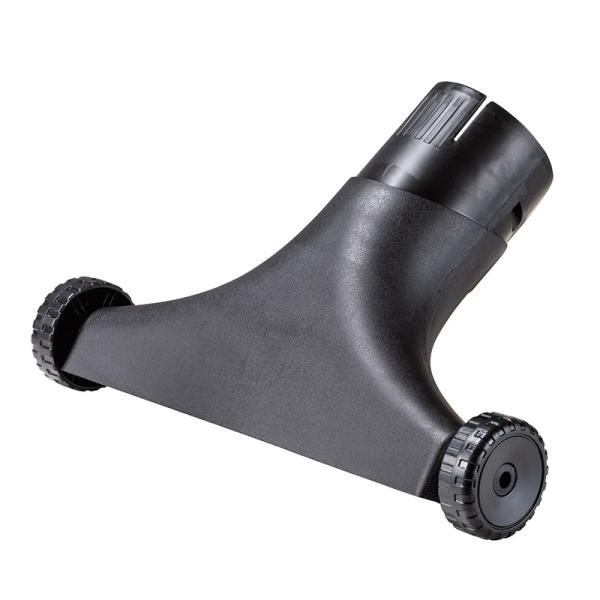 MUB187D用のワイドノズルです。芝刈り後などの広範囲の集じんに便利です。2輪キャスター付き