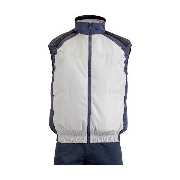 清涼ファン風雅ベスト交換用パーツベストのみサイズ：L（胸囲 116cm、肩幅 45cm、着丈 66cm）