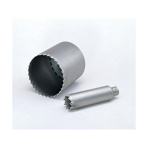 独自の刃先角度で振動ドリルの打撃力、回転力を有効に伝達します被削材表面のひび割れを防止し、きれいな穴あけが可能です。被削材：ブロック、モルタルなど。