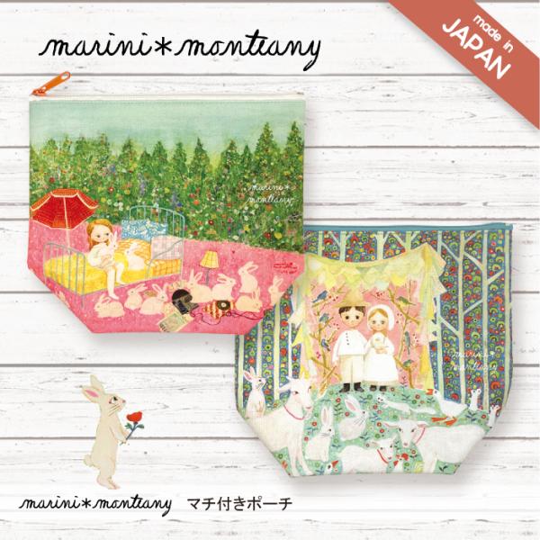 サイズ：175×75×150mm素　材：綿オックス100％(内側ビニールコーティング)MADE IN JAPAN【marini＊monteany】の新しいデザインの柄になります広いマチ付きなので、化粧ポーチとしてファンデーション・コンパクト...