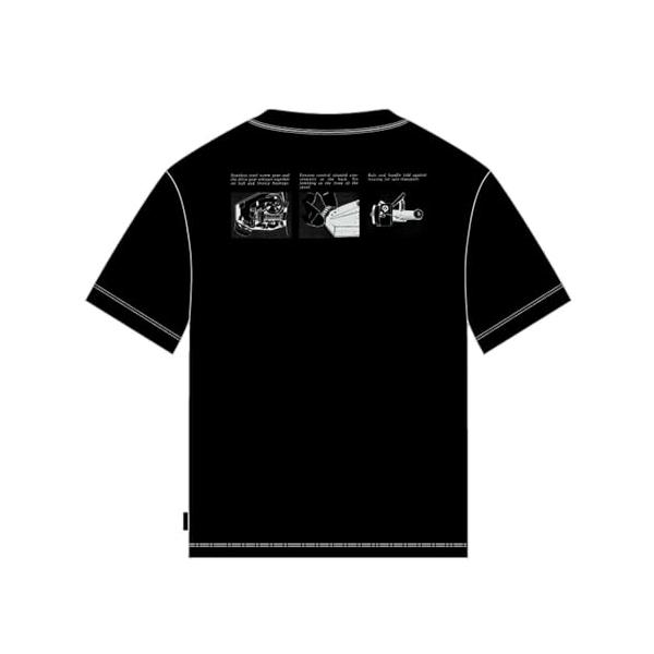 アブガルシア(Abu Garcia) コラボデザイン バグオフ アブガルシア ショートスリーブTシャツ Cardinal 3 ブラック Lサイズ