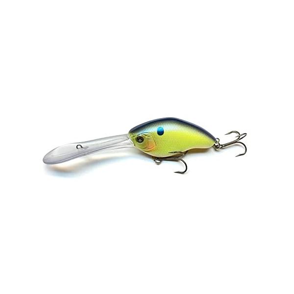 ニシネルアーNishine Lure Works チッパワ XDD BPB チャートリュース シャッド