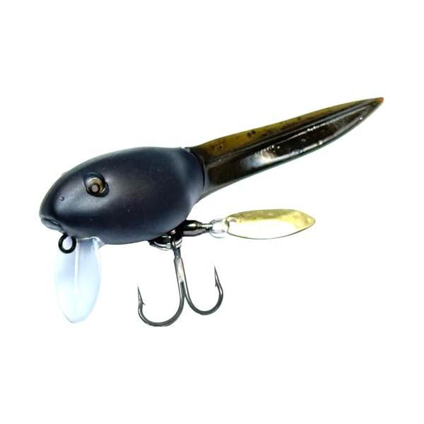 ■サイズ: 87mm (自重: 8.3g)■カラー: #6 ベビーキャットフィッシュ (Baby Catfish)■搭載フック: イチカワ カマキリ ダブルフック #5 / 搭載ブレード: オリジナルブレード / 搭載スナップ: NLWオリ...