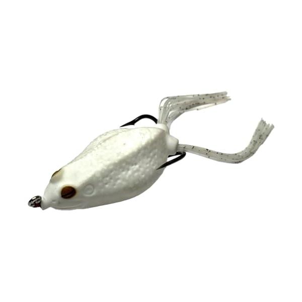 ニシネルアー(Nishine Lure Works) BQフロッグ (BQ FROG) #1 ホワイト (White)