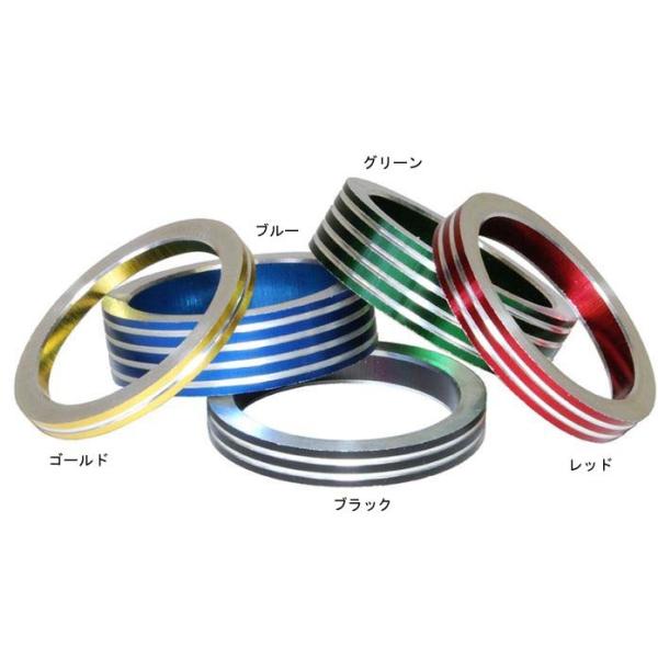 ・素材：アルミニウム・サイズ：φ28.6mm（1-1/8″）×10mm