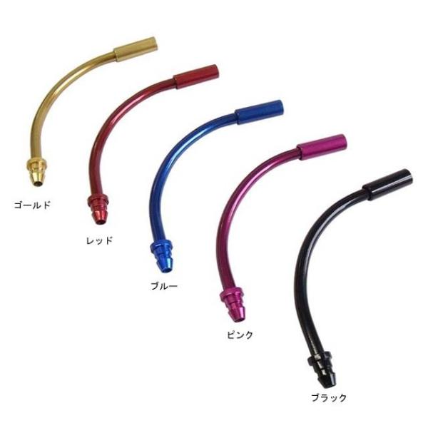 ・素材：ステンレス・ヌードル、インナーリードユニットとも呼ばれる、Vブレーキのケーブルの向きを変えるための管状のパーツ・90°（ミドル）と135°（ロング）の2タイプ・丈夫なステンレス製
