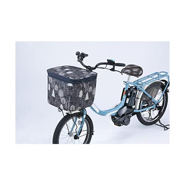 川住製作所（kawasumi） ２段式前カゴカバーＮＥＴ−１０１Ｄ　キャットナイト