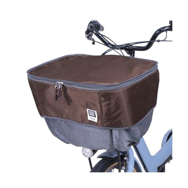 大久保製作所 マルト(MARUTO) ピックアップ前カゴカバー2 ブラウン