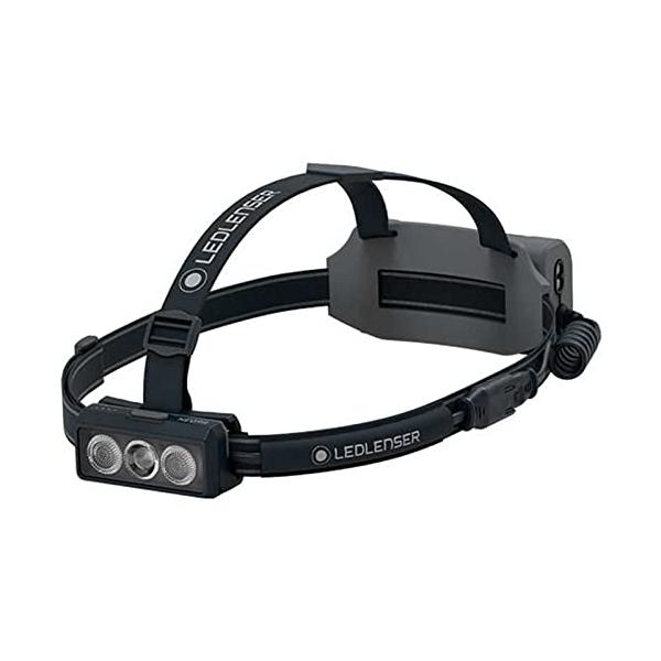 Ledlenserレッドレンザー LEDヘッドライト NEO9R Black/Gray 充電式 アウトドア ランニング 黒 グレー 502324 [日本正規品] 小【光束(lm)】ブースト:1200 / パワー:600 / ミドル:200 ...