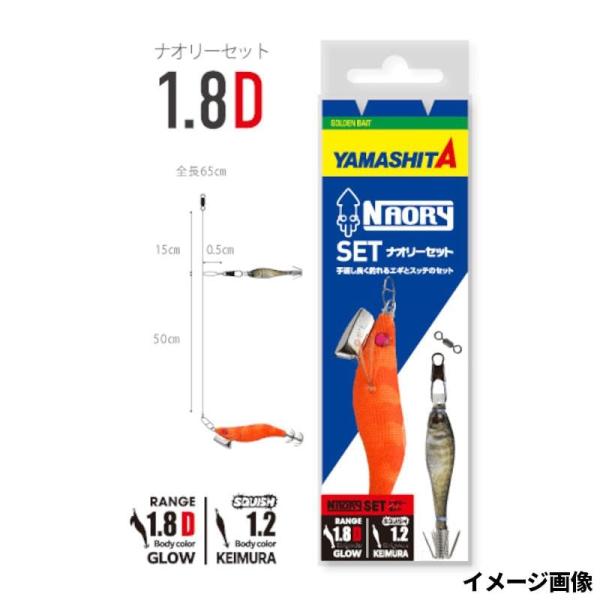ヤマリア エギ ヤマシタ ナオリー セット1.8D A