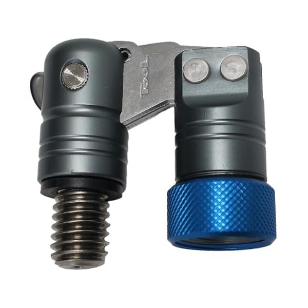 ■カラー名: 有頂天 Ti / Blue (本体 チタンカラー / ロックナット ブルーカラー)■本体素材: アルミ5052+ステンレス / 生産: 自社生産・日本製 (Made in Japan)■対応ネジサイズ: 「JIS W1/2」 ...