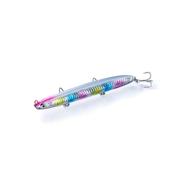 ■サイズ: 120mm / 自重: 12g■カラー:CDG グローベリーキャンディー■タイプ: フローティング (Floating) / 搭載フック: トレブル #8■特徴:「マグネット型・重心移動システム」「ボディサイド ボルテックスジェ...