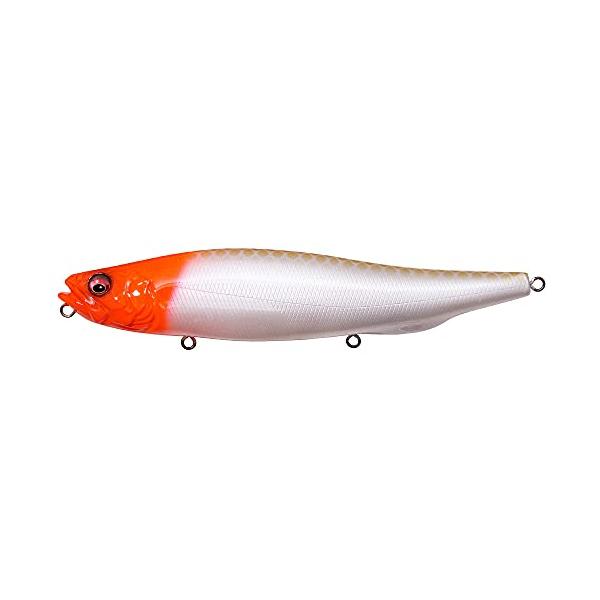 ■カラー：PM スケールレッドヘッド■Length：180mm■Weight：72g■Type：Floating■Hook：#1×3 (#4 Rings×6)モンスターシーバスをはじめ、あらゆるビッグフィッシュをフィーディングへと狂わせるミ...