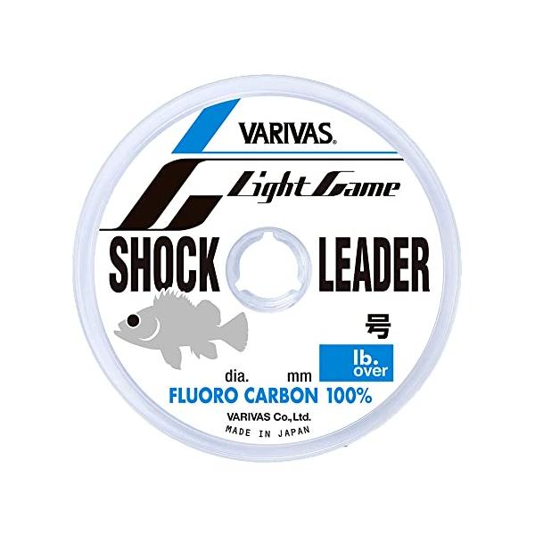 バリバス(VARIVAS) ライトゲームショックリーダー フロロカーボン 30m 1.5号 (6lb.over)