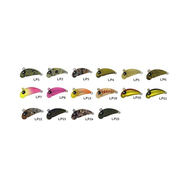 ■カラー：＃LP23 タフブラウン■サイズ：28mm■自重：2.2gポッピングするボトムダートミノートレモポゴシリーズに1口サイズの豆ポゴとシングルフックで手返しのよいスモールポゴが登場！オリジナル同様のボトムでの使い心地はそなままで、デジ...