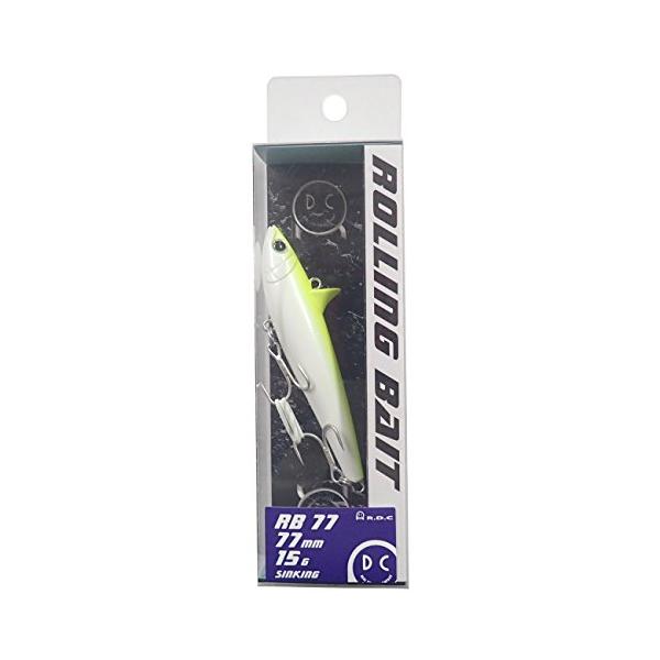 タックルハウス バイブレーション R.D.C ローリングベイト 77mm 15g PWチャートバック #02 RB77 ルアー