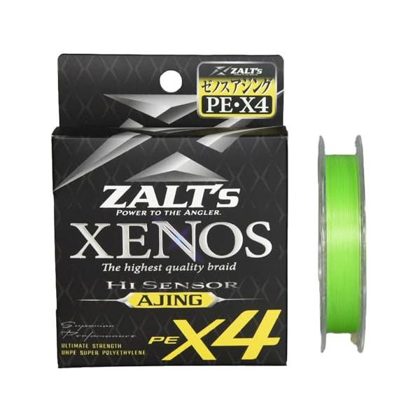 ザルツ PEライン XENOS X4 (ゼノス X4) Hi Sensor Ajing グリーン 100m 0.3号