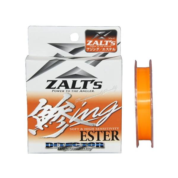 ザルツ アジング エステルライン DITECTOR 鯵ing ESTER 蛍光オレンジ 200m 0.25号