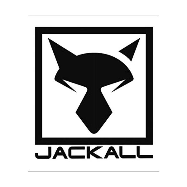 JACKALL(ジャッカル) JKカッティングステッカー スクエア M ブラック