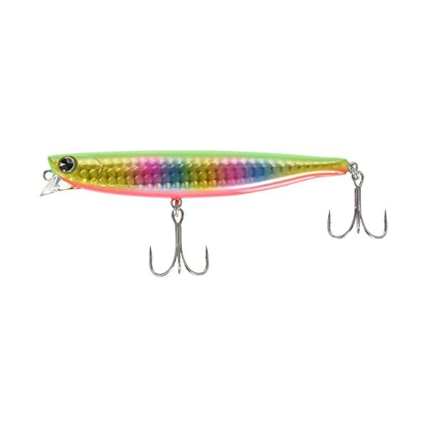 ■タイプ:シンキング■サイズ:100mm / 重量:17g■カラー:玉彩 #PC100-104■レンジ:30-60cm攻略の隙間を埋める1ピース。リップ付きシンキングペンシル。スローに引ける、S字アクション。安心の大型フック搭載。ー水面直下...