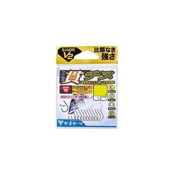 がまかつ G-HARD V2貫チヌ F-NSB 68828 0.8号