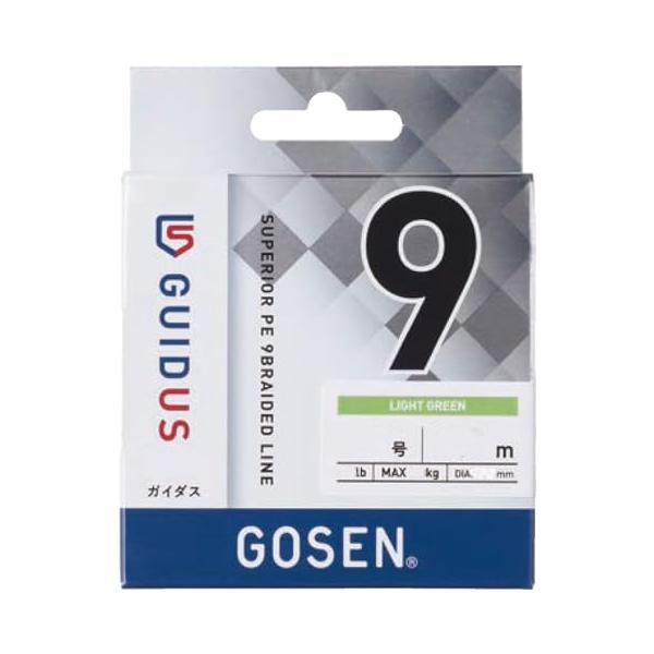 ゴーセン(GOSEN) ガイダス(GUIDUS) PE×9 150m ライトグリーン 0.6号