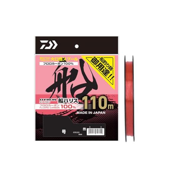 ダイワ(DAIWA) フロロカーボンハリス 25D-FRON船ハリス ステルスピンク 3-110