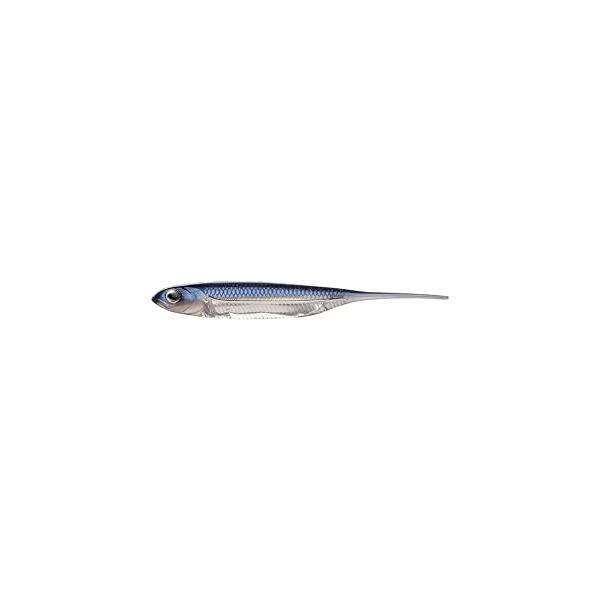 Fish Arrow/フィッシュアロー Flash-J/フラッシュジェイ 4inch スパインシリーズ 04 PROBLUE SILVER 6本入