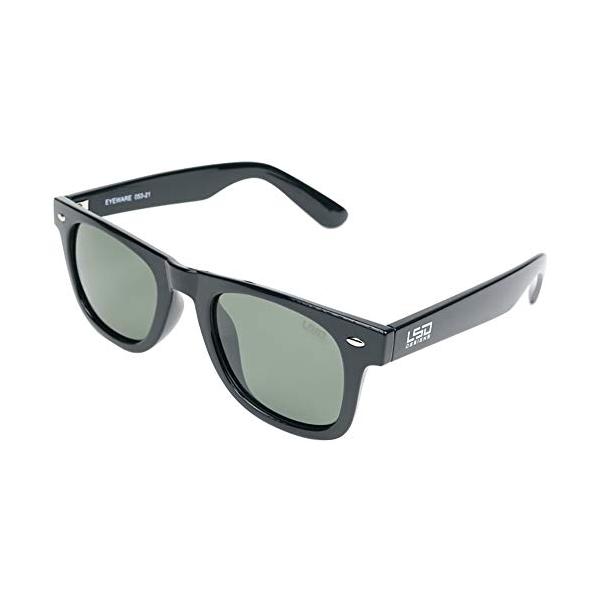 ・フレームカラー:ピアノブラック / レンズカラー:グレーグリーン・紫外線カット率: UV400nm /カット率99％ 以上