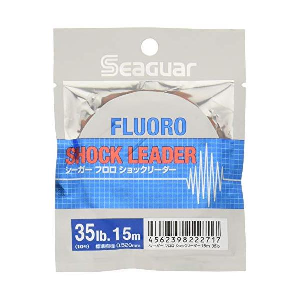 シーガー(Seaguar) リーダー シーガー フロロショックリーダー 15m 35lb