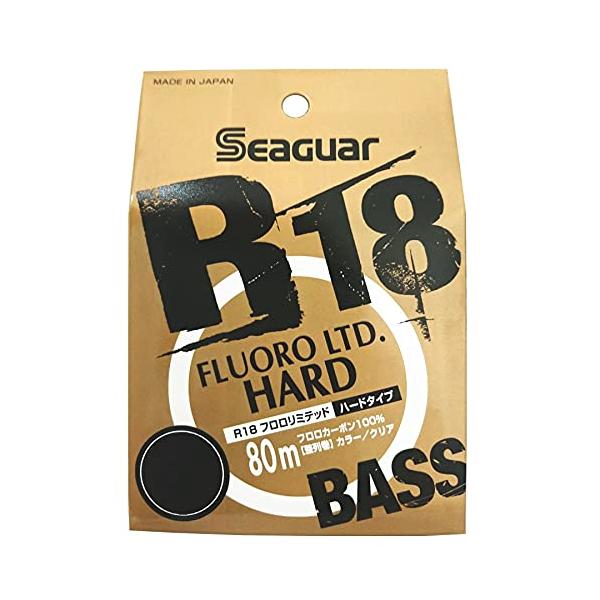 シーガー(Seaguar) ライン シーガー R-18 フロロリミテッドハード BASS 80m 16lb