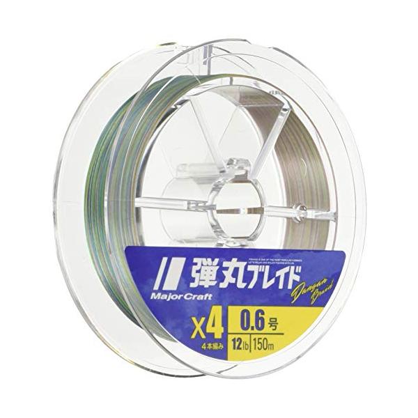 メジャークラフト PEライン 弾丸ブレイド 4本編み マルチカラー DB4-300/1MC マルチカラー 300M/1.0号
