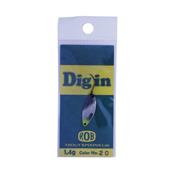 ロブルアー(Rob Lure) Dig in (ディギン) 0.9ｇ #20 雫歌(シズカ)