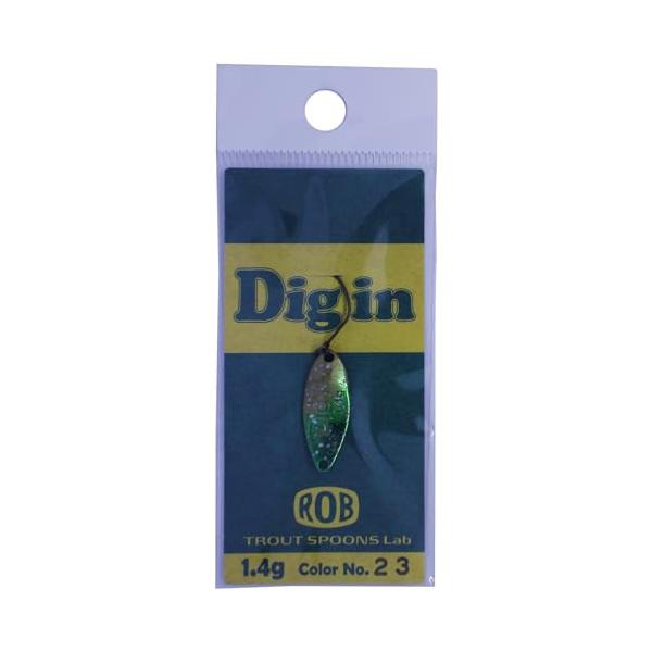 ロブルアー(Rob Lure) Dig in (ディギン) 0.9ｇ #23 ヤンバルトリップ