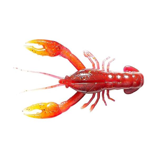 ニッコー化成 エラストマー系ワーム ニッコークロー (NikkoCraw) 2.4インチ C05 アメリカザリガニ (Magma Craw)