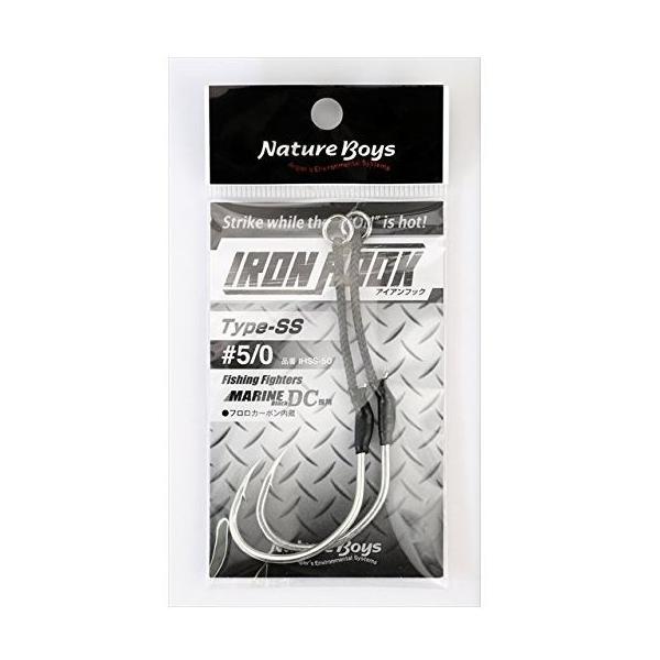 打ち勝つ「力」。IRON HOOK(アイアンフック)近海青物に照準を当てたセンシティブフックIRON HOOK TYPE-SS,STはシャウト! 社製の細軸軽量フックを使用し、Nature Boysのジギングノウハウによってジグの抱き付きを...