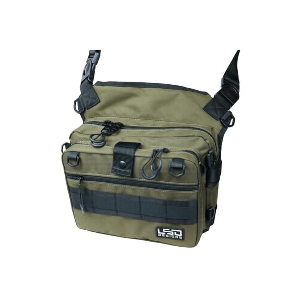 ラブソウルドリーム エギングサイドプロ (Eging Side Pro) コーデュラ カーキ (Cordura Khaki/White Logo)