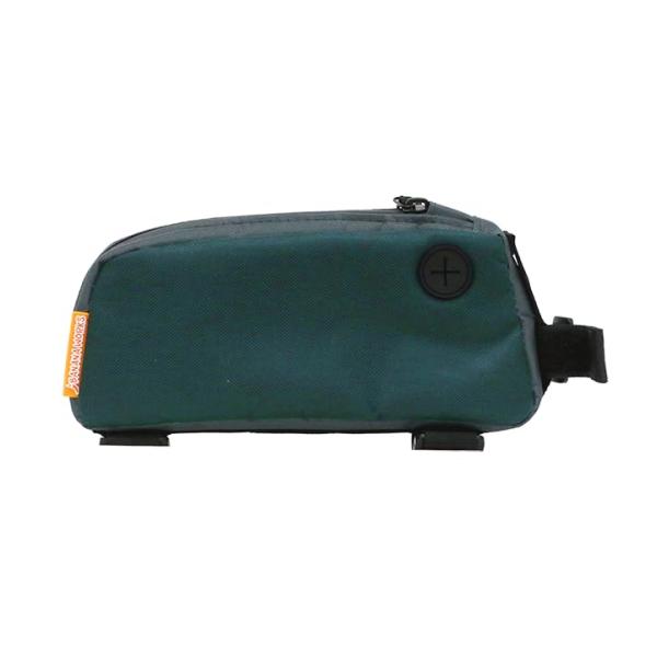 [Hodaka] BANANA WORKS(バナナワークス) 自転車用フレーム取り付け小物入れバッグ ナイスチューブバッグ グリーン