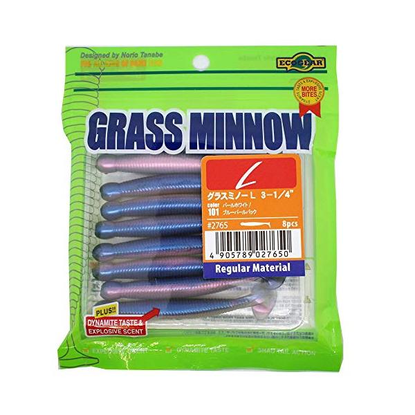 エコギア(Ecogear) ルアー グラスミノーL 3‐1/4インチ #101 2765