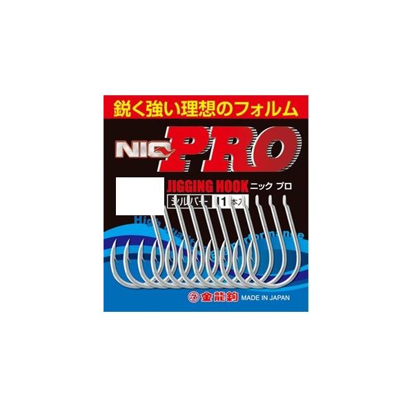 NIQ-PRO■カラー：シルバー■号数：22■自重（g） ：1.229■線径（mm）：1.83 ■入数（本）：8鋭く強い理想のフォルムをコンセプトに！※画像はイメージです。商品スペックは上記の通りです。