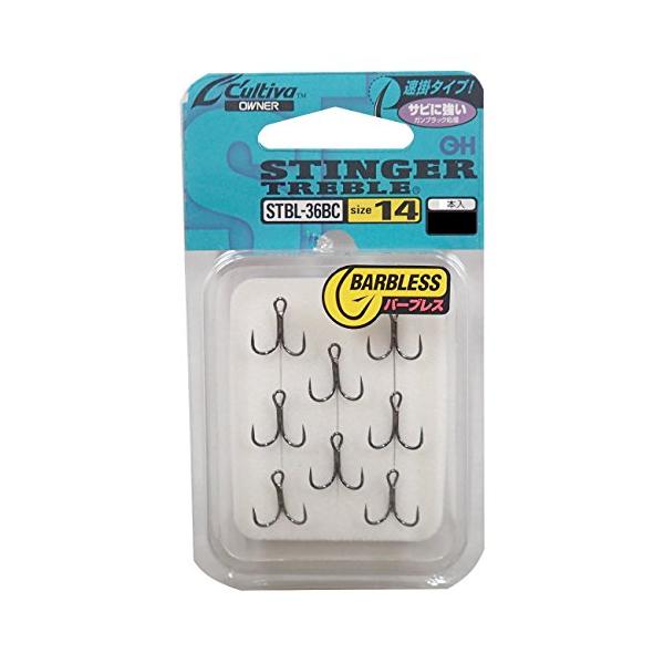 OWNER(オーナー) トリプルフック STBL-36BC スティンガートリプルフック 14号 11634
