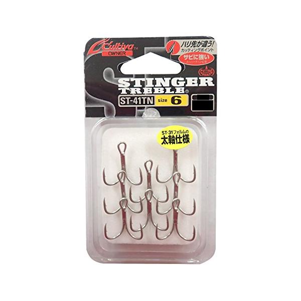 OWNER(オーナー) トリプルフック ST-41TN スティンガートリプルフック 6号 11589