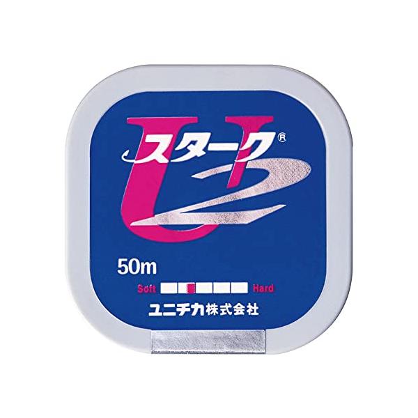 ユニチカ(UNITIKA) ハリス スタークU2 ナイロン 50m 1号 シルバーグレー U02483T