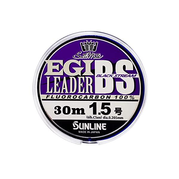 サンライン(SUNLINE) ソルティメイト (Saltimate) エギリーダーブラックストリーム（BS） 30m 2.5号