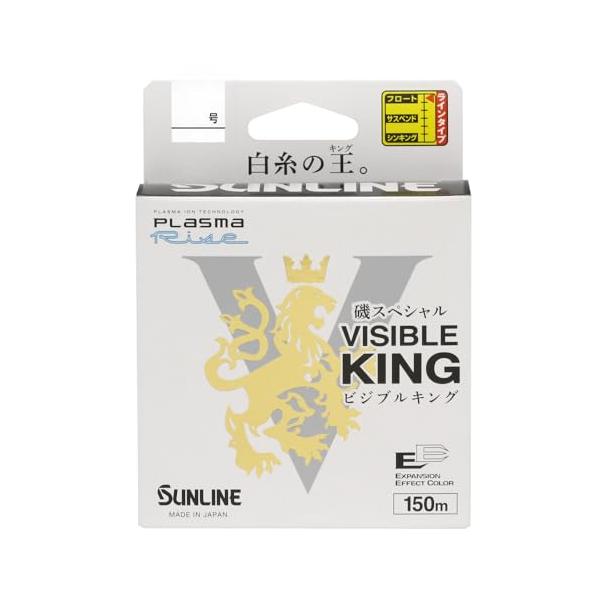 ■巻量: 150m■ライン号数: 1.5号 (標準直径 0.205mm)■ラインカラー: ホワイト (NSV ライト対応・光を浴びると膨張して見える) / 素材: ナイロン■機能: 「プラズマライズ (撥水性を高め、吸水による劣化を大幅に軽...