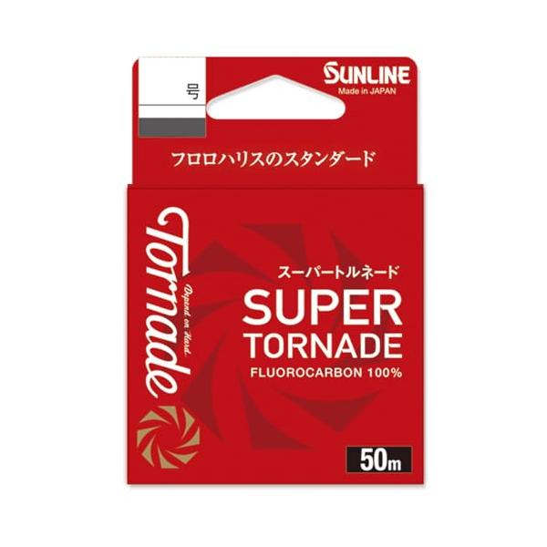 サンライン(SUNLINE) スーパートルネード 24 (Super Tornade 24) クリア 50m 4号