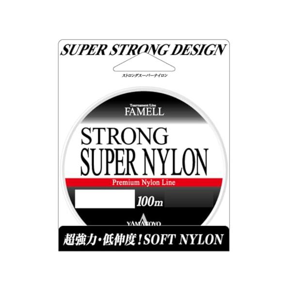 ■巻数: 100m■サイズ: 0.5号 (3lb)■ラインカラー: クリア (透明) / 素材: ナイロン■特徴:「日本製」「ナイロンライン」「しなやかさ・低伸度設計」「耐衝撃吸収性能」「優れたリール馴染み」「低吸水率」「ライトソルト・エリ...