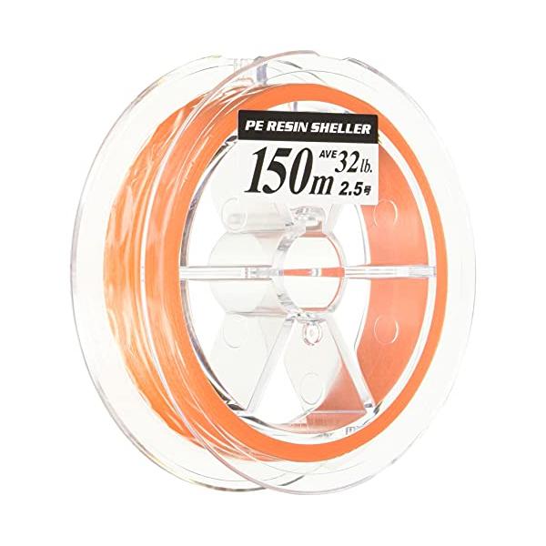 ヤマトヨテグス(Yamatoyo) PEレジンシェラー 150ｍ 3号 36lb オレンジ