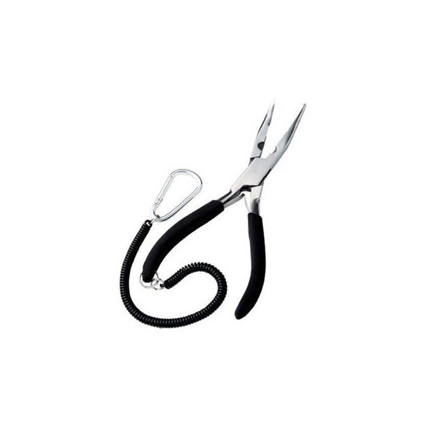 ■先曲り170mm■対応リング#3,4■ノンスリップグリップ■スパイラルコード付スプリットリングはずし、ラインカッター(ナイロン フロロカーボン専用) 針はずし