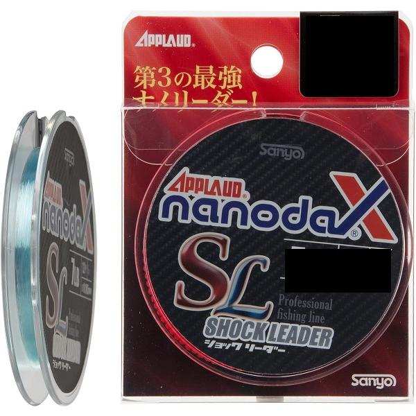 サンヨーナイロン ショックリーダー アプロード ナノダックスリーダー ナノダックス 50m 3.5号 17.5lb アクアクリアー